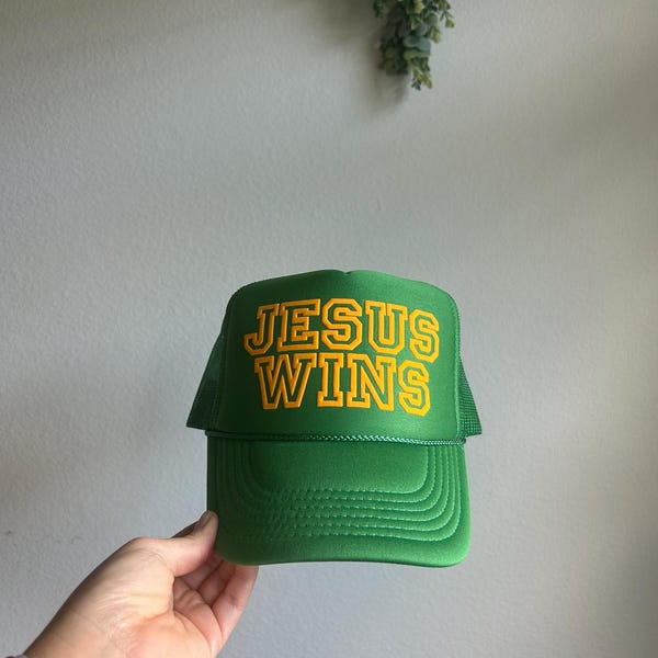 Christian Hat With Bible Verse Hat Gift Idea Custom Faith Based Hat for ...