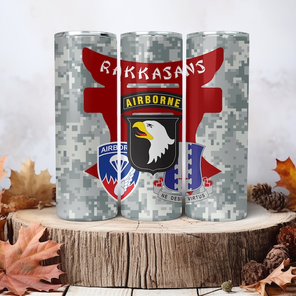 US Army 187th Infantry Regiment "rakkasans" 101st Airborne Division ...