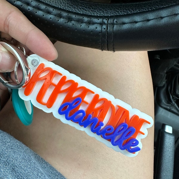 Personalized College Name Tag | College Acceptance | Gift | Grad ...