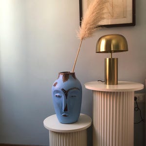 Coffee Table Funky Table Fluted Legs Table Cloud Shaped Table Colorful ...