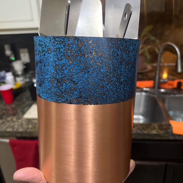 Handmade Recycled Copper Wine Rack | Rustic & Modern Wine Storage (330 ...