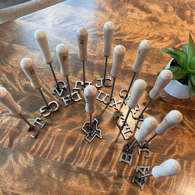 5 Wedding Branding Iron With Date Wedding Unity Ceremony Woodworking ...