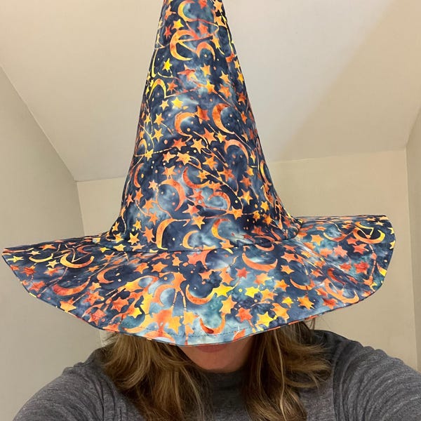 PDF Witch/ Wizard Hat Sewing Pattern - 6 Sizes, Toddler - Adult - Etsy