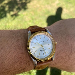 Vintage Vmac Mens Watch Rare Runs Well Edward A Waldman Movement ...