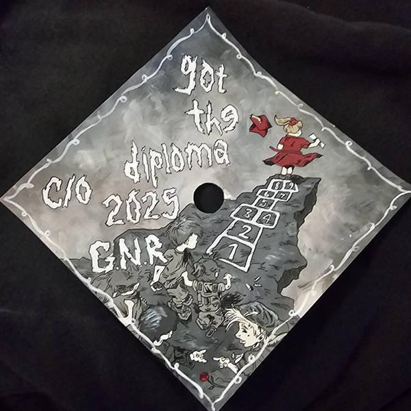 Korn Grad Cap Topper - Etsy