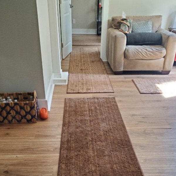 Hallway Entryway Office Kitchen Runner Rug | Non-slip Rubber Back ...
