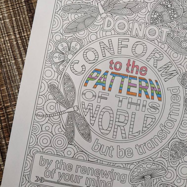 Coloring Bookmarks Seamless Patterns Calming Relaxing Doodles Line ...