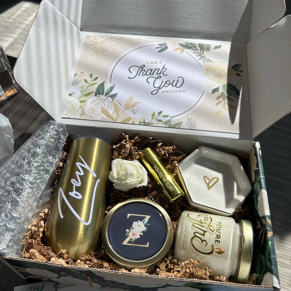 Thank You Gift Box for Her, Show Gratitude or Token of Thanks ...
