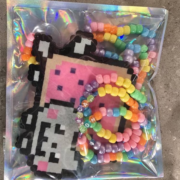 Mystery Kandi Bracelet Bundle – Kawaii Green Theme, Endless Fun! - Etsy