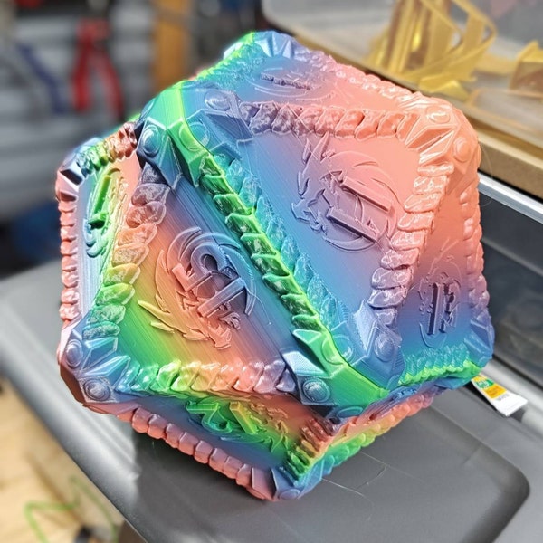 STL D20 Bucket FILES ONLY to 3D Print It Yourself - Etsy