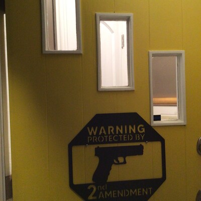 Second Amendment Warning Sign No Trespassing Sign - Etsy