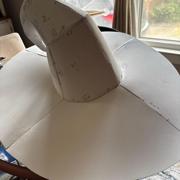 Curly Witch Hat Pattern - Digital Download | PDF File - Etsy