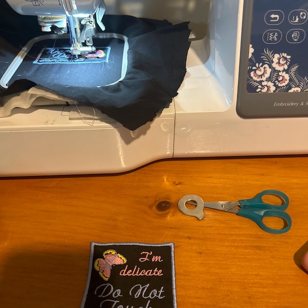 Pretty Witchy Patched DIY Digitizing for Home Embroidery 4x4 Hoops ...