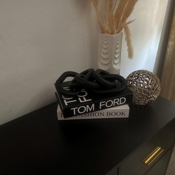 Luxury Decorative Book Box, Tom Ford Book Box, Openable Book Box, Home ...