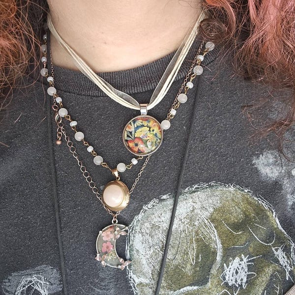 The “angela” Necklace! | Beaded Necklace | Star Freshwater Charm Beaded ...