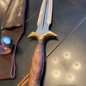 Handcrafted Custom Made Swing Blade Dagger Mica Handle With | Etsy