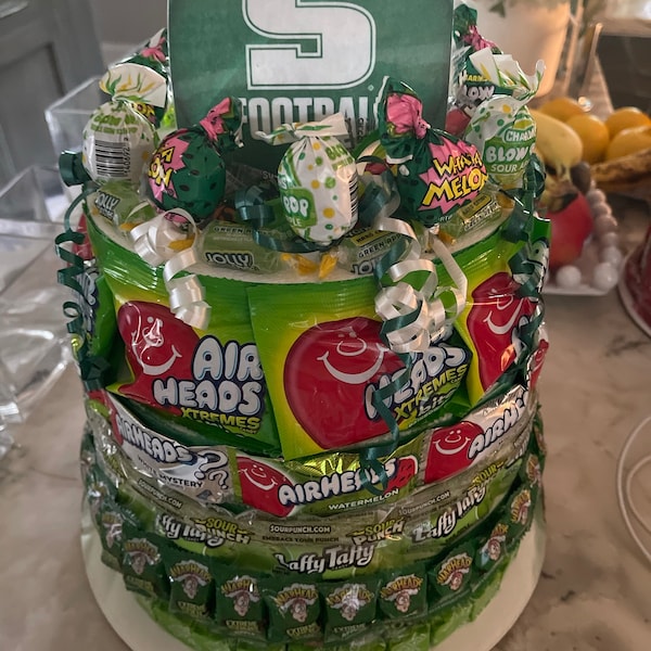 College Acceptance / Graduation Candy Cake ( Any School) - Large - Etsy
