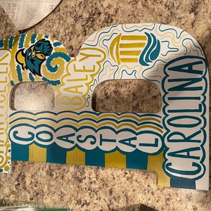 Custom College Letter - Etsy