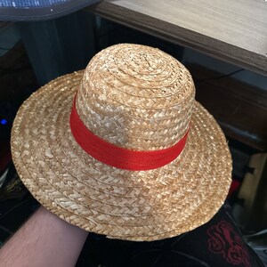 Monkey D Luffy Straw Hat One Piece Straw Hat Luffy Cosplay Hat Anime ...