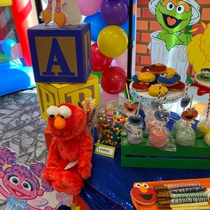 Large ABC Blocks , Birthday Blocks, Party Decorations Birthday Party ...