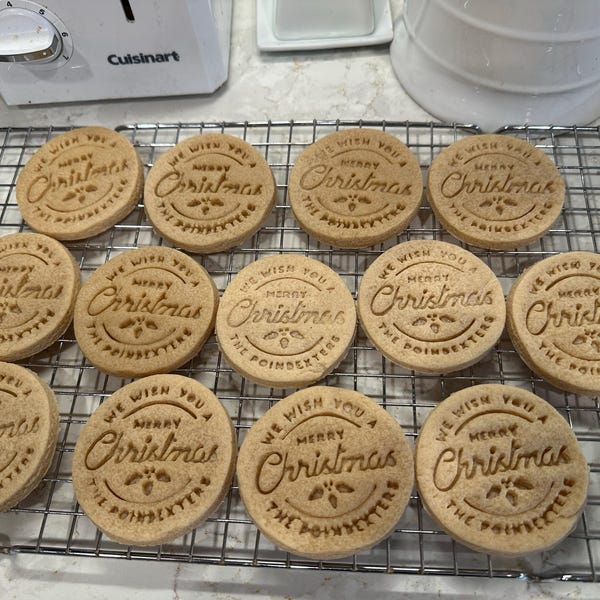 Personalized Cookie Cutter for Christmas, Stamp With Family Name ...