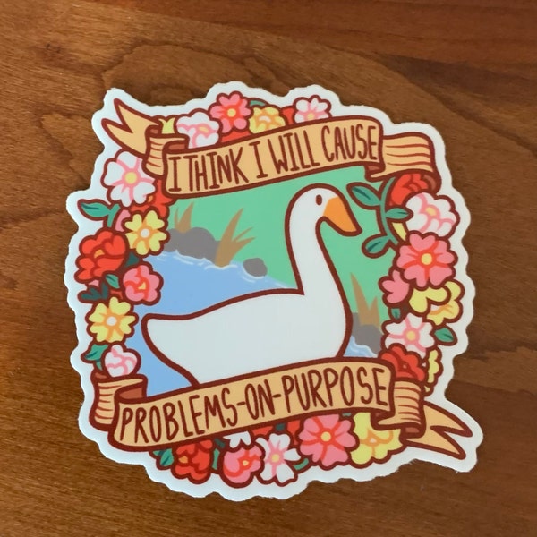 Goose Sticker - Etsy