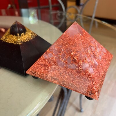 TORUS Obsidian Copper Orgone Baby Torus Shungite, Quartz, & Magic Mix ...