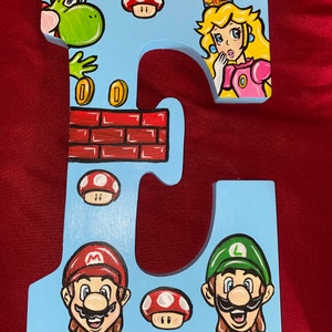 Hand Painted Video Game Letters PER LETTER - Etsy