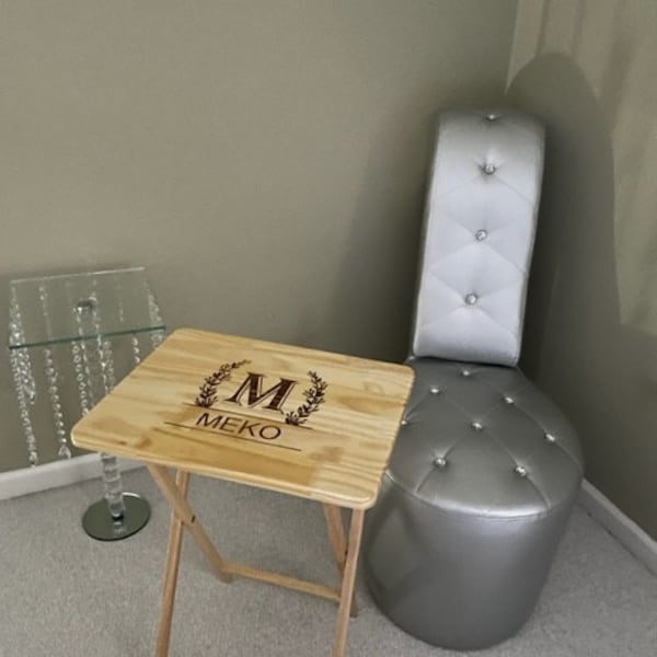 Custom Tv Tray, Laser Engraved Table, Personalized Tv Tray - Etsy