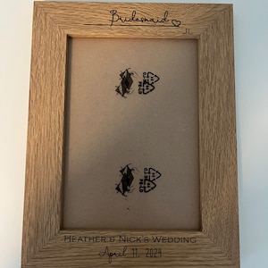 Personalised Custom Text Photo Frame Engraved Photo Frame - Etsy