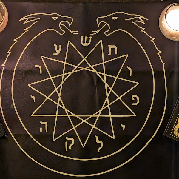 Vual Goetia Candlestick Demons Candle Holder Ritual Altar Solomon ...