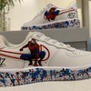 Sesame Street Elmo Cookie Monster Inspired Air Force 1 Trainers ...