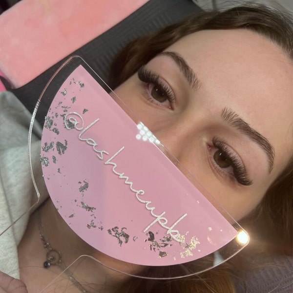 Lash Tech Photo Prop, Face Cover Logo, Lash Tech Logo Face Paddle, Lash ...