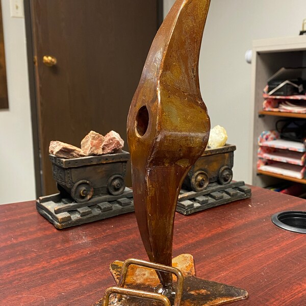 Miner Pick/ Miner Pick Sculpture/ Graduation Gift/ Pick Axe/ Pick Axe ...