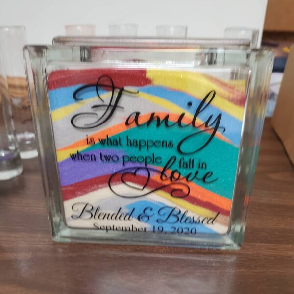 Blended Family Wedding Sand Ceremony, Unity Sand Set, Unity Sand ...