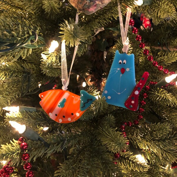 Funky Tree Ornament Assorted Colors - Etsy