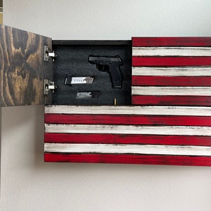 Hidden Gun Storage Sliding Top Coffee Table - Etsy