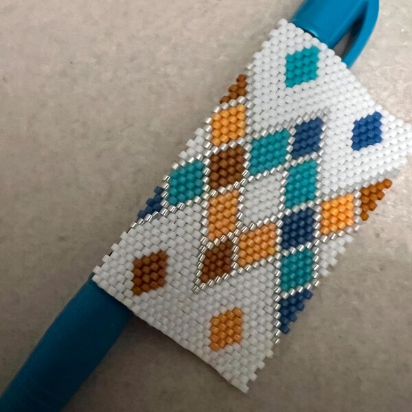 KITE SHAPE EARRING: A Beaded Shape Tutorial by Bead With Bugs - Etsy