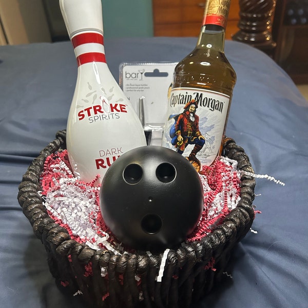 Bowling Pin Set (6 Empty Bottles ) Fill With Your Favorite Alcohol - Etsy