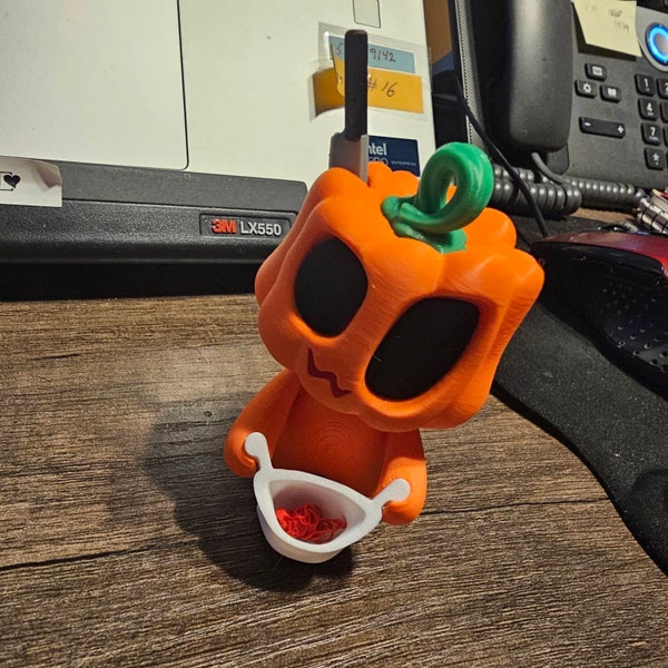 Customizable Blob Pumpkin Figures, Halloween Decor - Etsy
