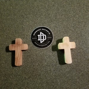 Handmade Wooden Pocket Cross - Etsy