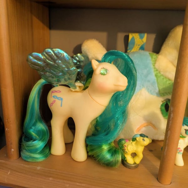 My Little Pony G1 Vintage Newborn Twins Tumbleweed (milkweed) - Etsy