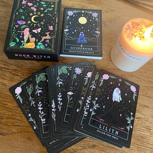 Moon Witch Oracle Deck - Etsy Australia