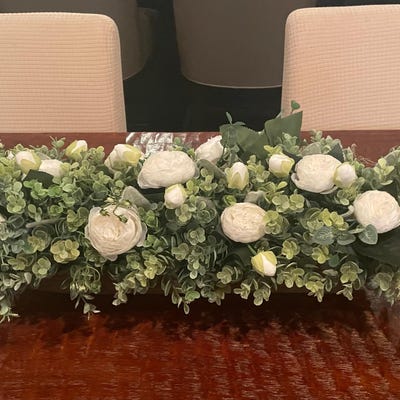 Fall Flower Centerpiece for Dining Table Fall Arrangement Farmhouse ...