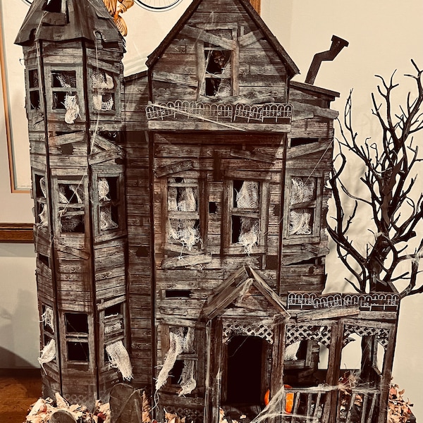 Halloween DIY Decoration Kit - Haunted House - Etsy