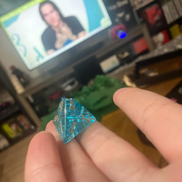 Natural Stone Dnd Full Dice Set Tiger Eye Dnd Dice Set Sorcerer ...