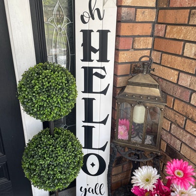 DIY Porch Sign Vinyl Letters Vinyl Numbers Craft Supplies - Etsy