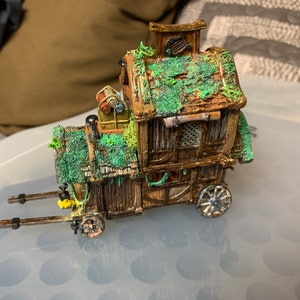 Satyr Wagon - Unpainted Miniature - Etsy