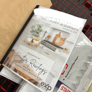 Real Estate Client Closing Guide Exit Packet New Home Binder | Etsy