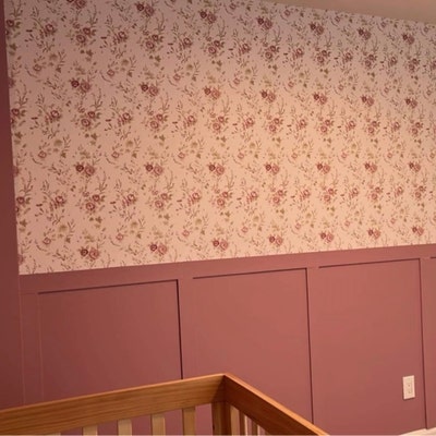 Madelyn Flowers Wallpaper, Removable Peel and Stick Wallpaper ...